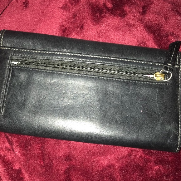 Coach | Bags | Coach Leather Trifold Large Wallet | Poshmark